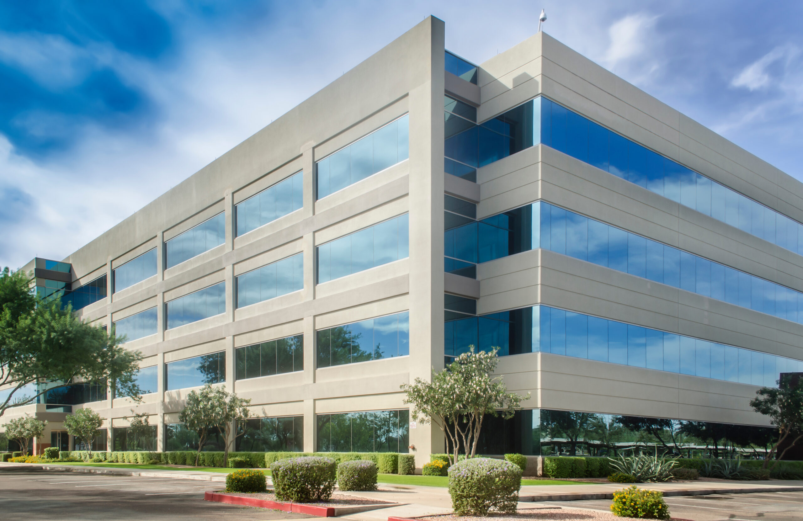 generic modern building – symbol of success – DMI Technologies